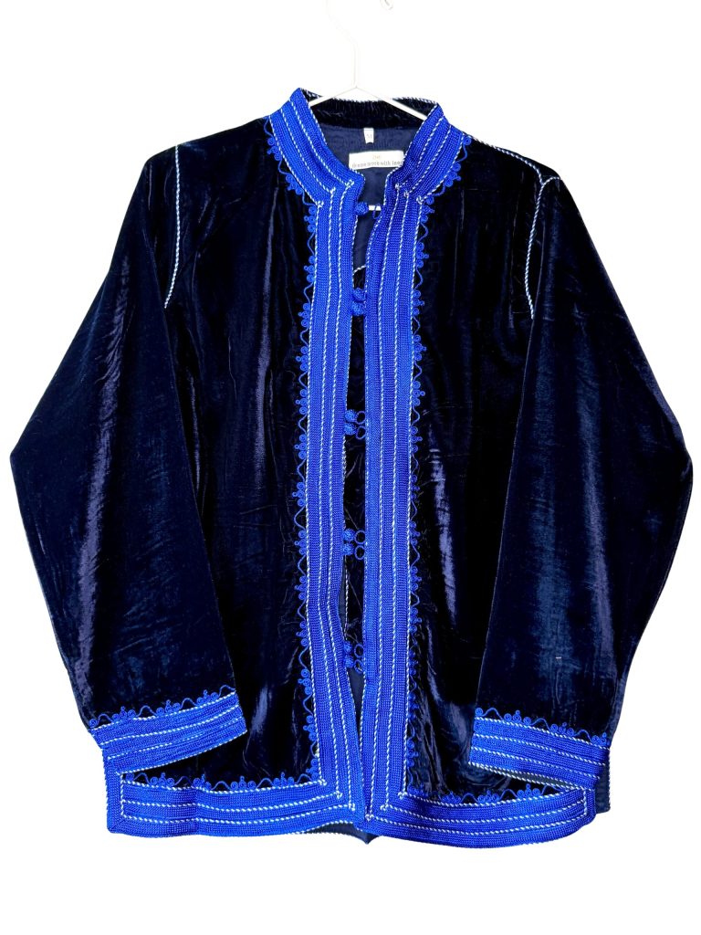 Moroccan Velvet Jacket - DRESS MORE WITH LESS